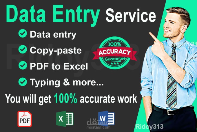 data entry, typing, copy paste, excel data entry, cleaning, PDF to ... data entry, typing, copy paste, excel data entry, cleaning, PDF to ...