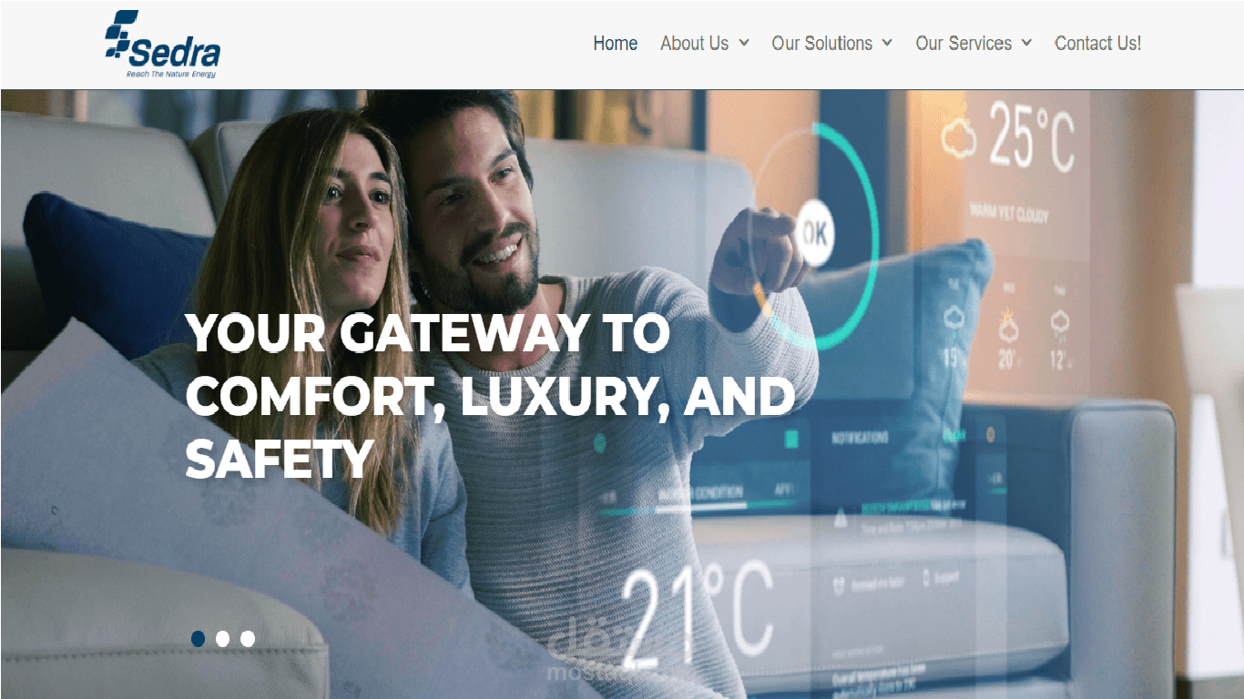 SEDRA ELECTRIC WEBSITE | مستقل