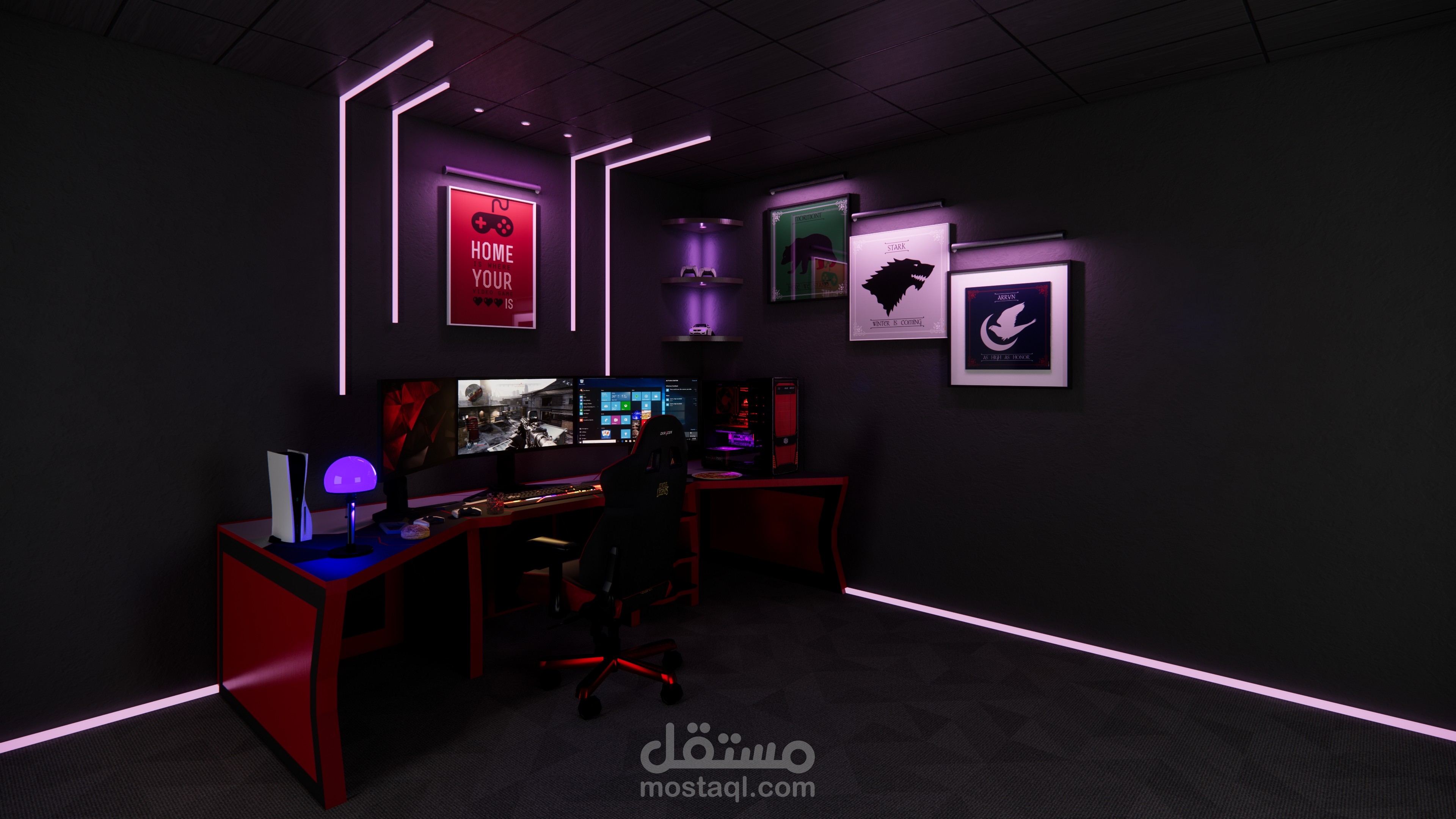 Gaming Setup in Saudi Arabia | مستقل