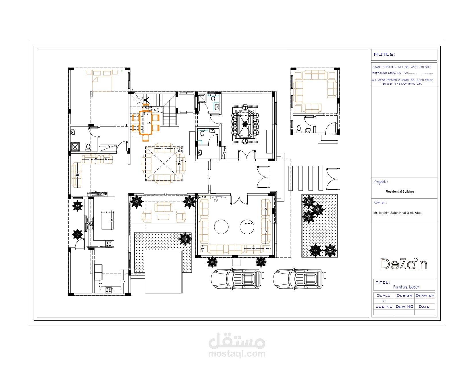 Villa Shop drawings | مستقل