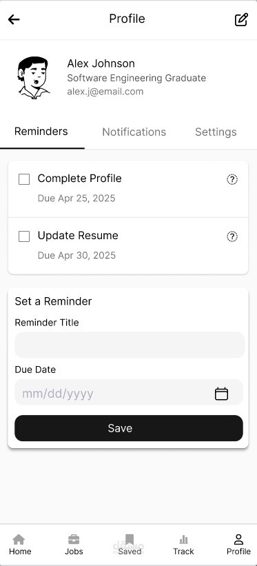 JobQuest Application UI | مستقل
