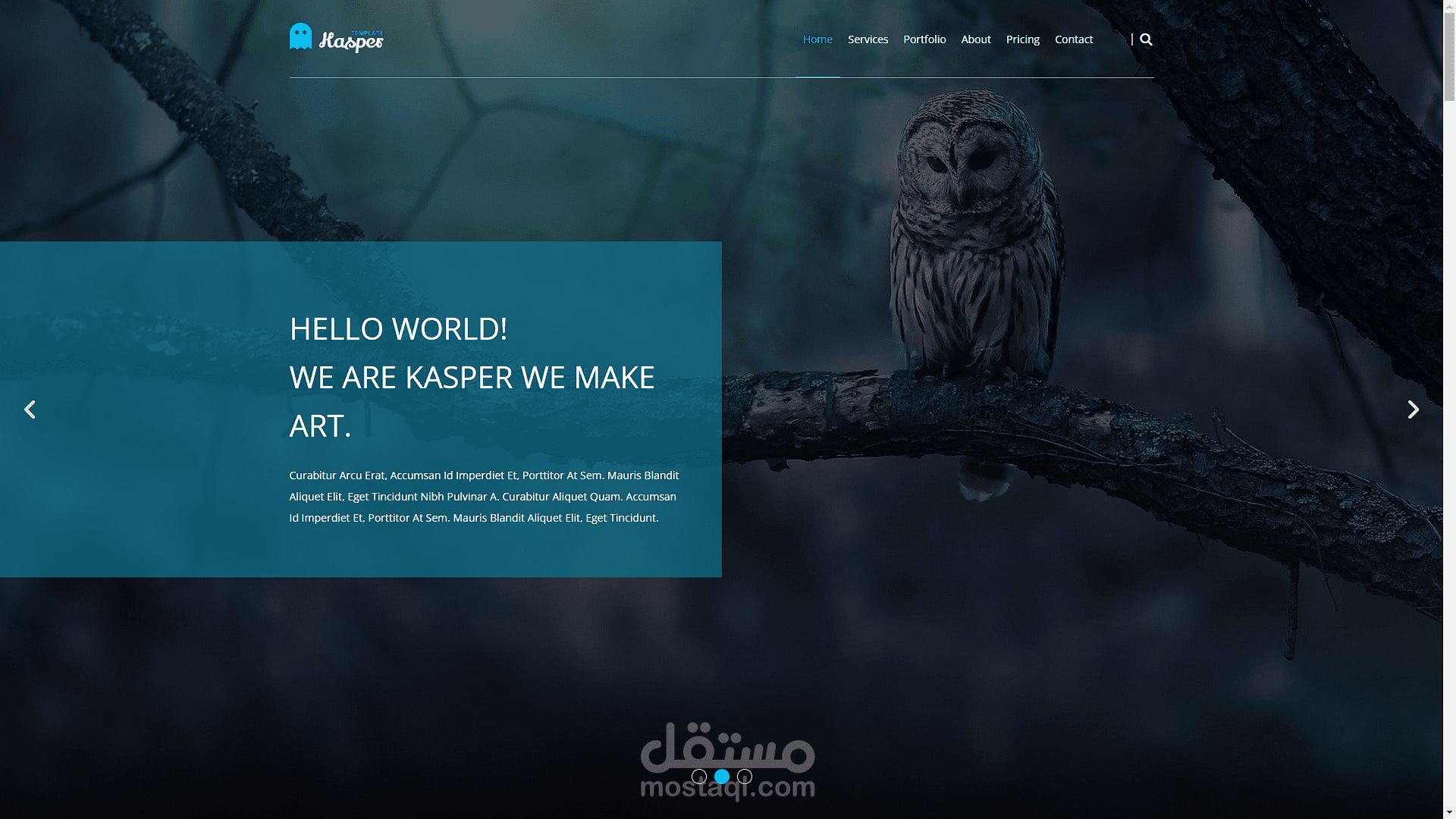 Kasper Template | مستقل