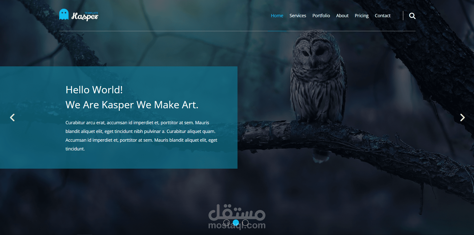 kasper template | مستقل