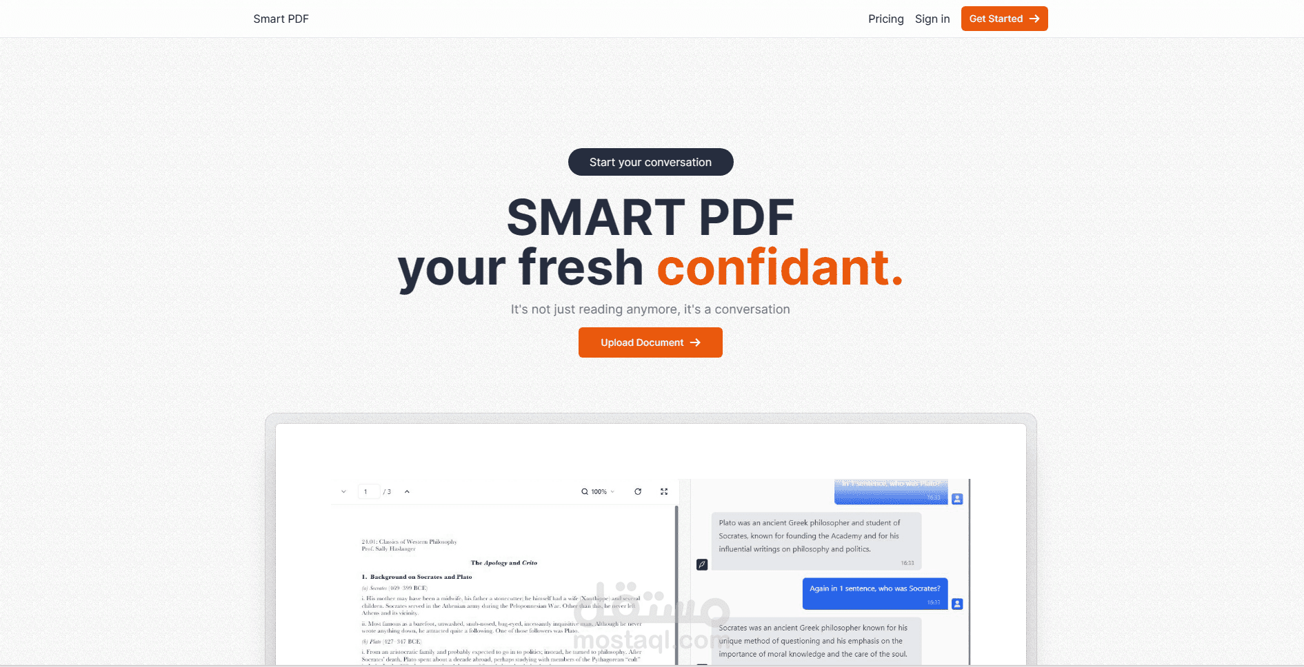 Smart PDF (AI) | مستقل