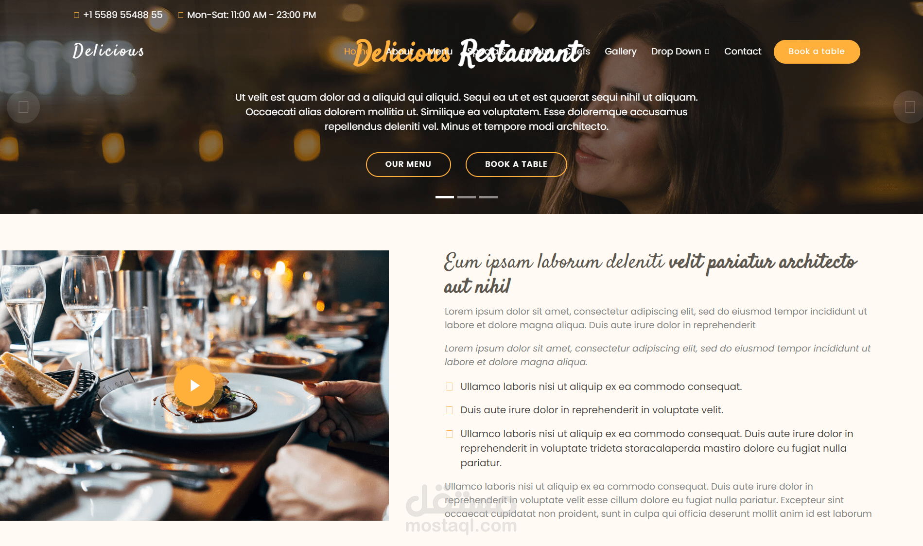 Resturant Design | مستقل