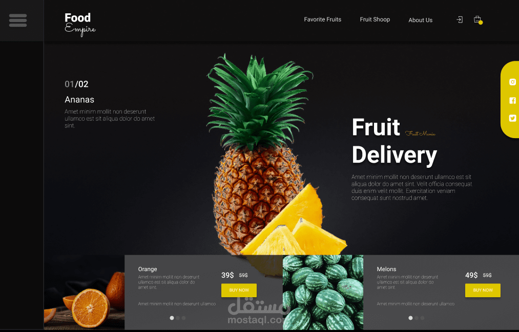 responsive e-commerce web design | مستقل responsive e-commerce web design | مستقل