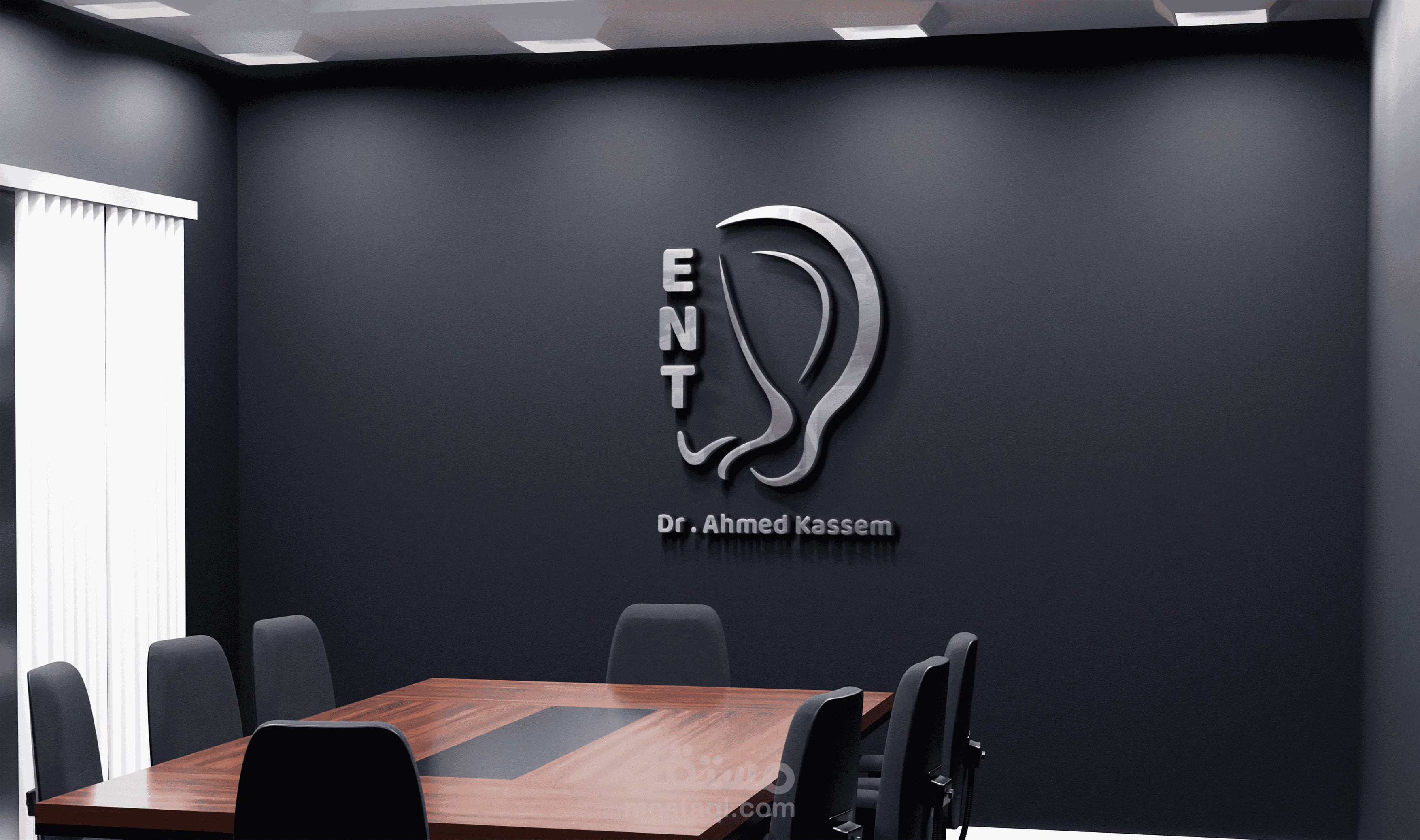 شعار طبيب انف و اذن و حنجرة | مستقل