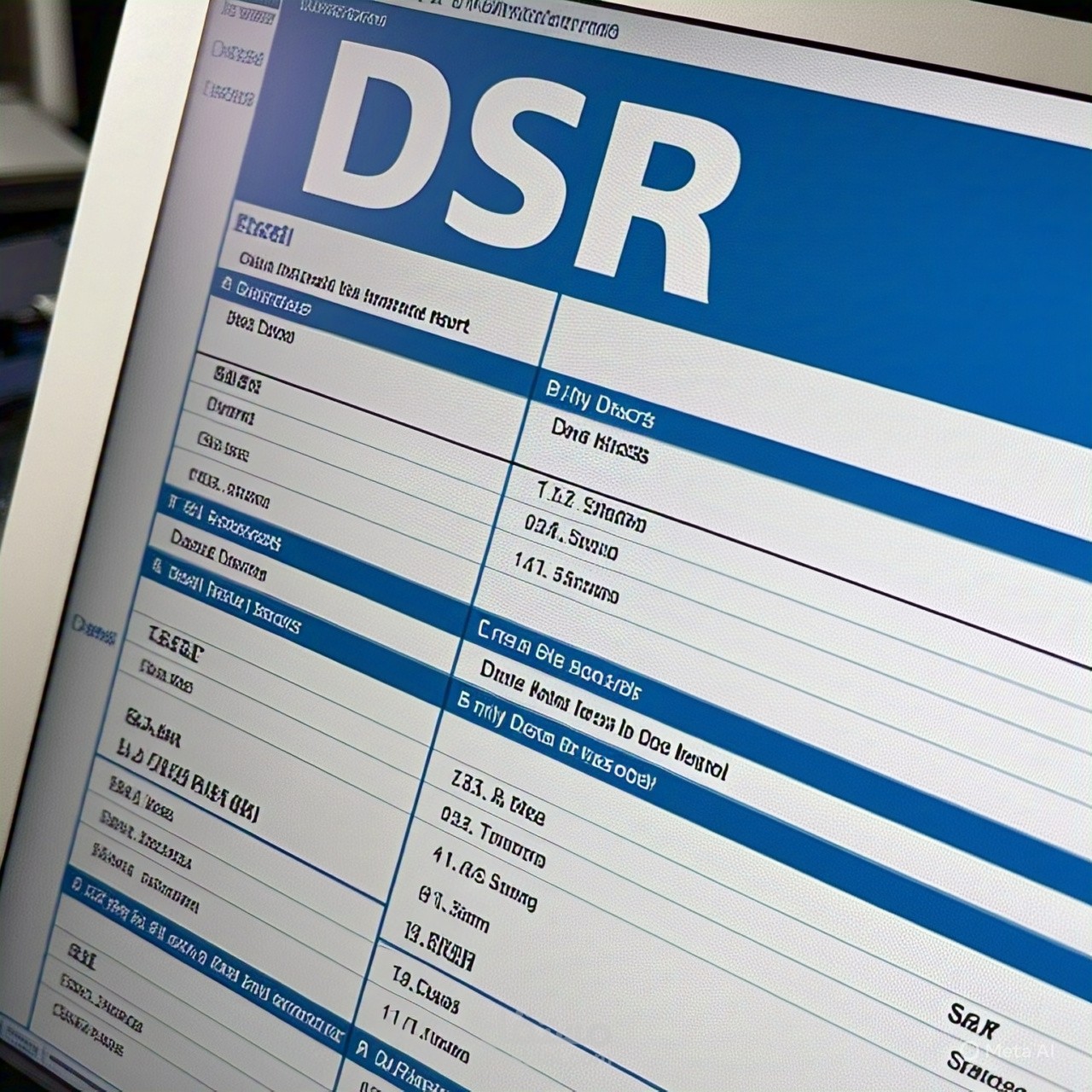 Daily Sales Report (DSR) | مستقل