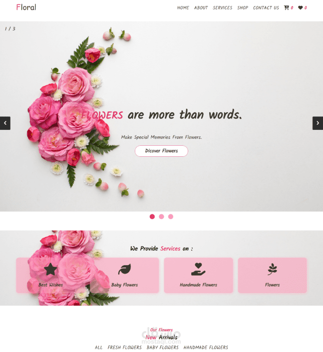تصميم صفحة هبوط Landing Page باستخدام Html Css And Javascript مستقل