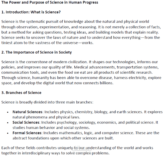 The Power and Purpose of Science in Human Progress | مستقل