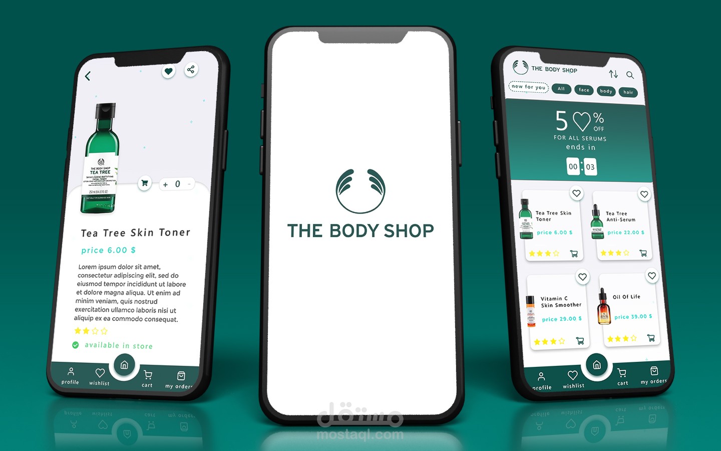 The body shop store | مستقل