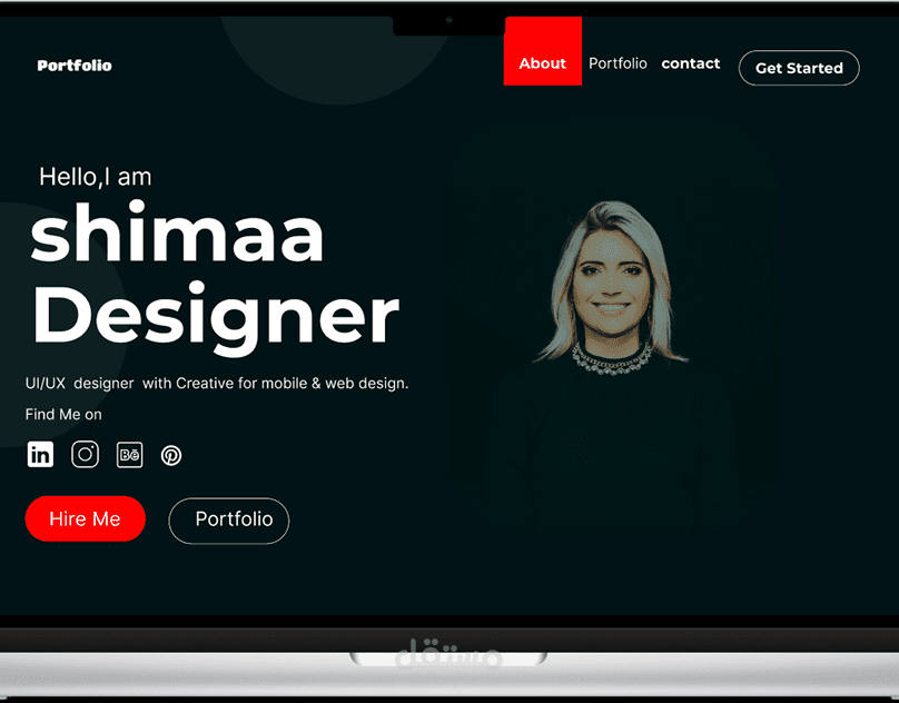 واجهة ويب cv | مستقل