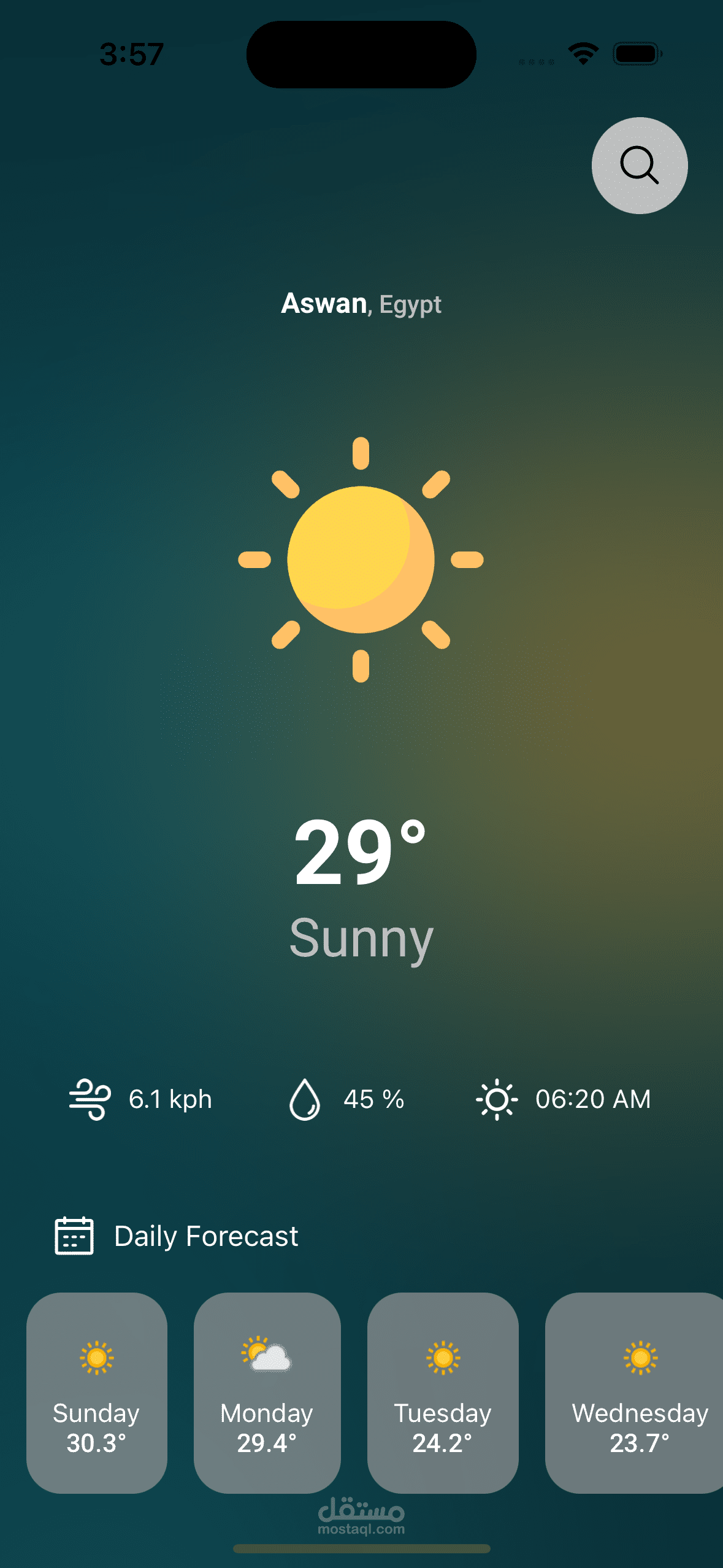 Weather app - online weather app | مستقل