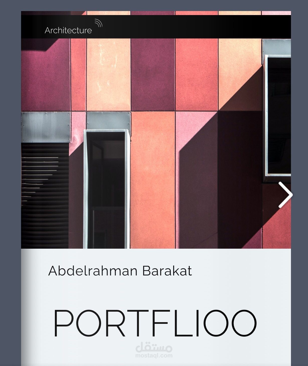 My portofolio | مستقل