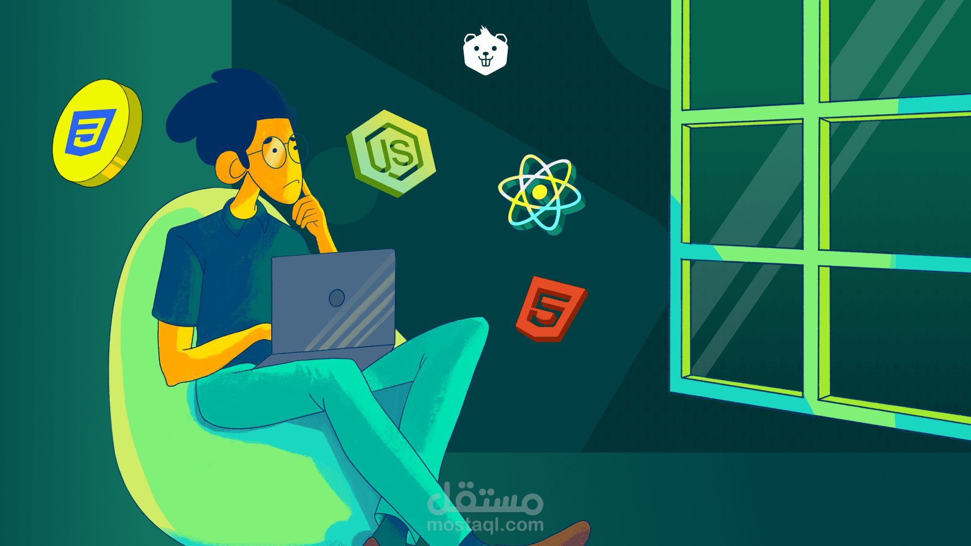 تصميم او برمجة موقع Html Css3 Javascript Php Mysql Laravel مستقل