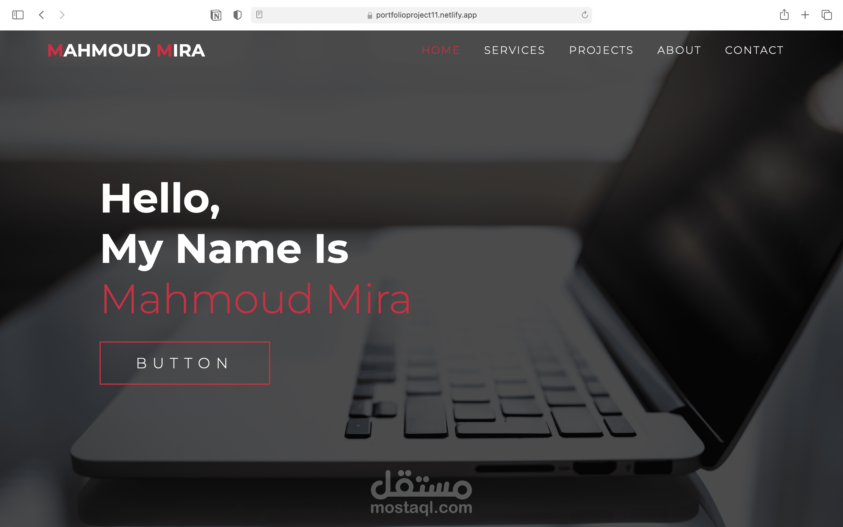 Responsive-Portfolio-project | مستقل