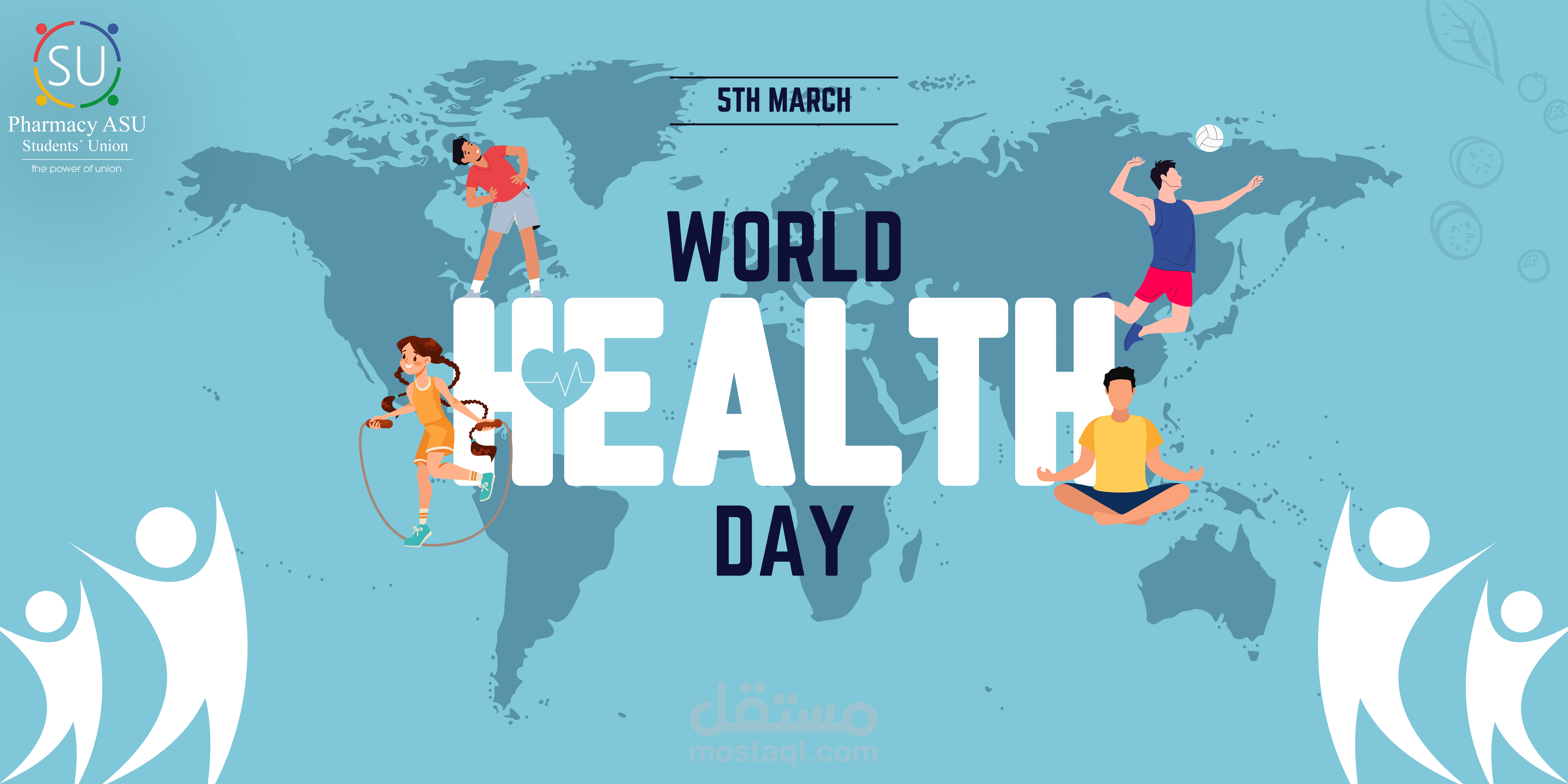 Fopasu healthy day poster | مستقل