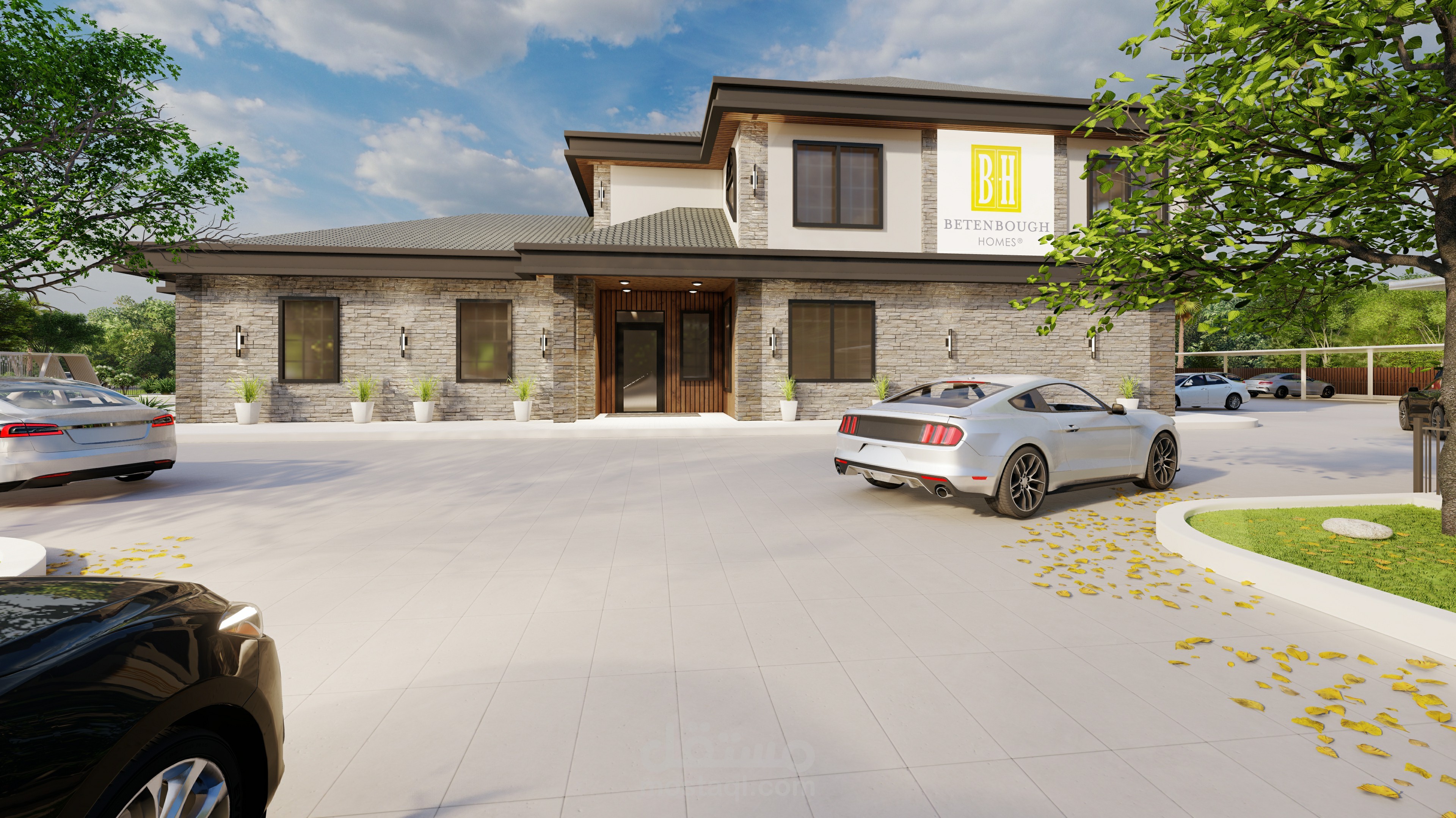 Office Building Exterior Remodel | مستقل