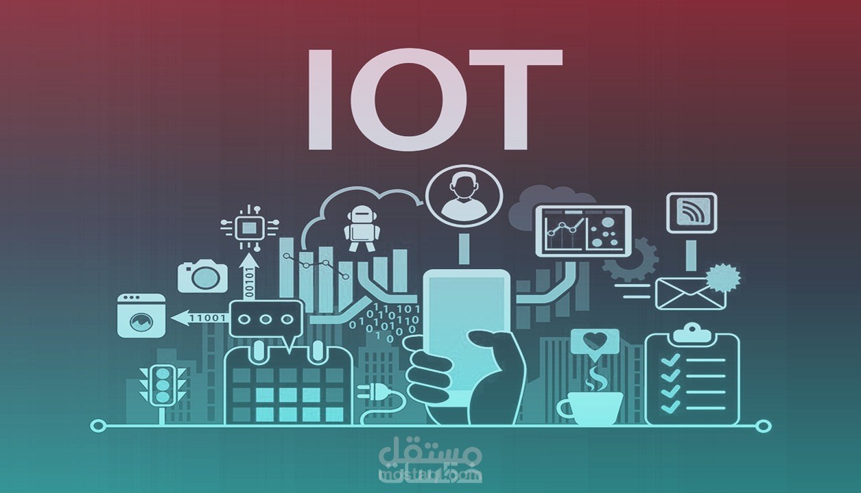 برمجة مشاريع احترافية Arduino And Nodemcu Iot مستقل