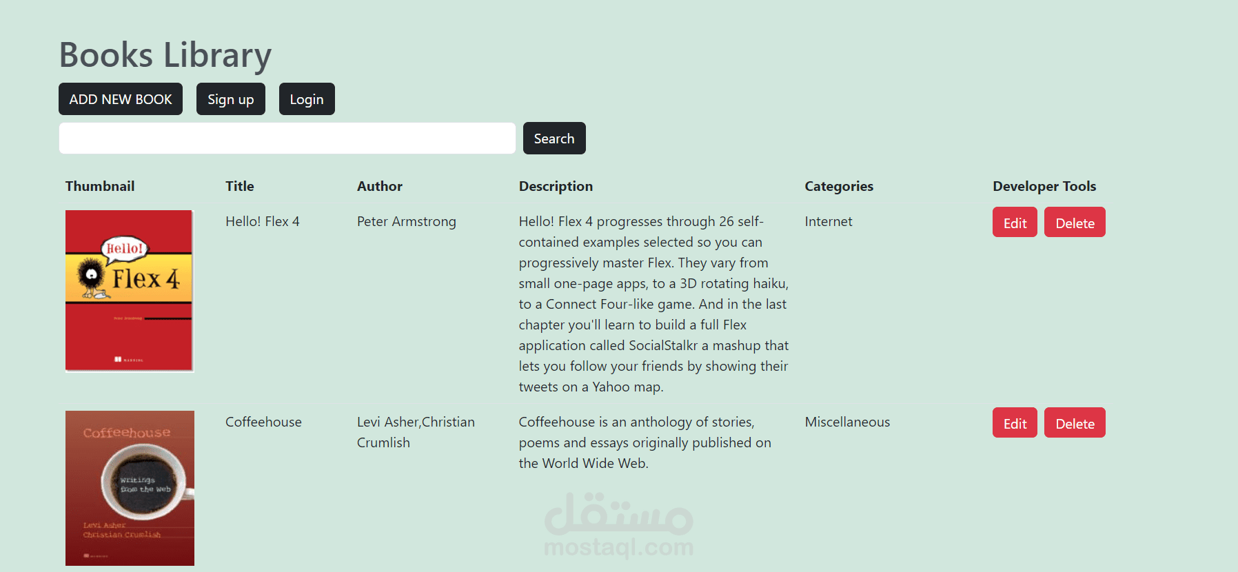 تصميم و برمجة موقع بأستخدامhtmlcssjsbootstrapو ال Nodejs مستقل