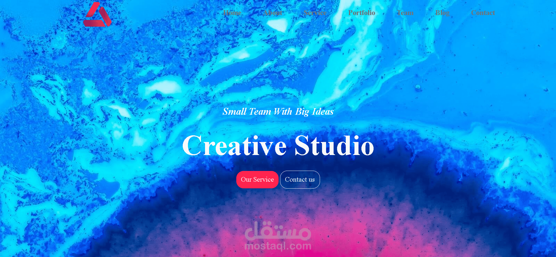 Creative Studio App | مستقل