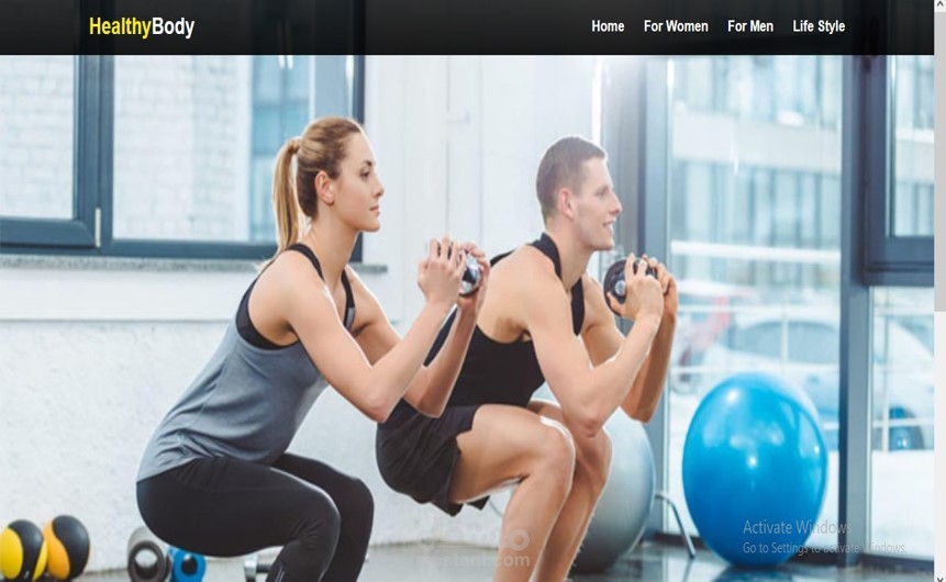 healthy body website | مستقل