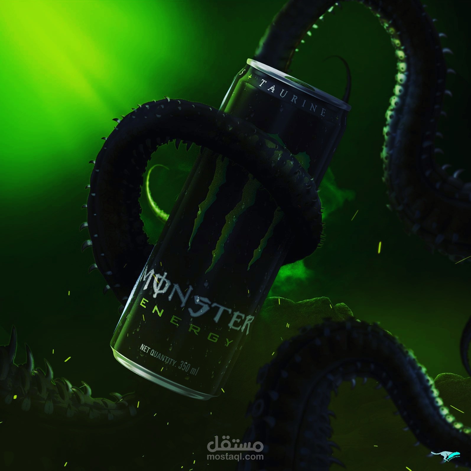 Social media designs for Monster Energy Drink | مستقل
