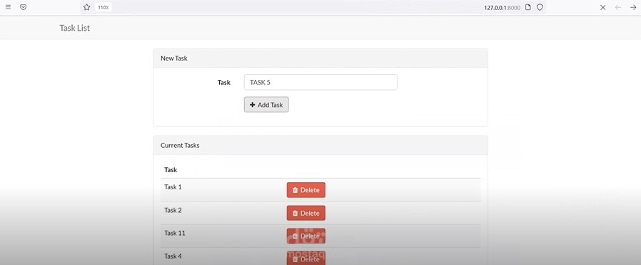 Tasks Control Panel - Laravel | مستقل