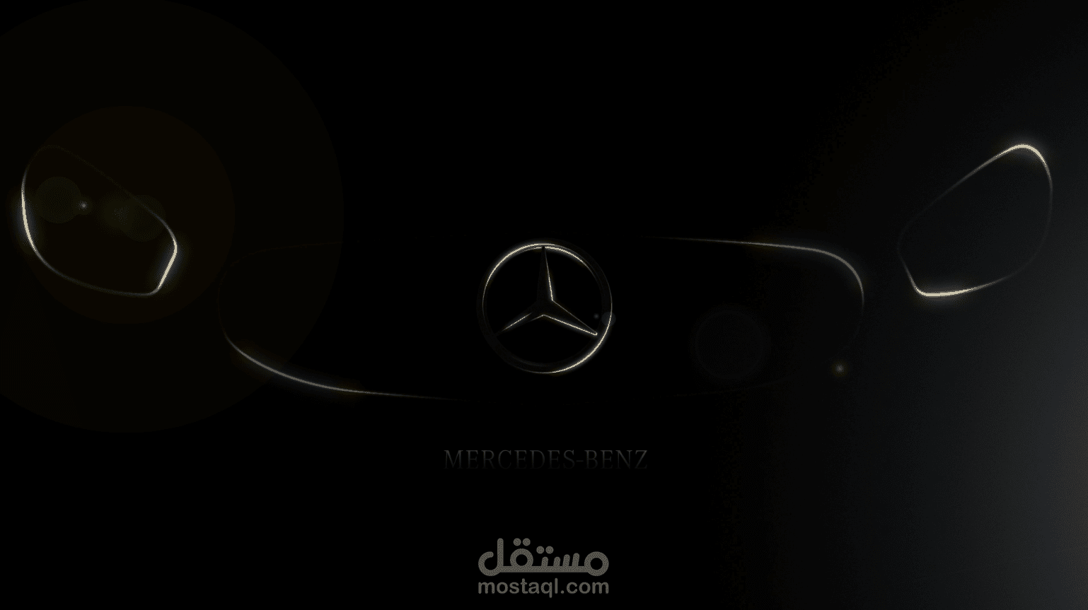 Mercedes-Benz logo animation | مستقل