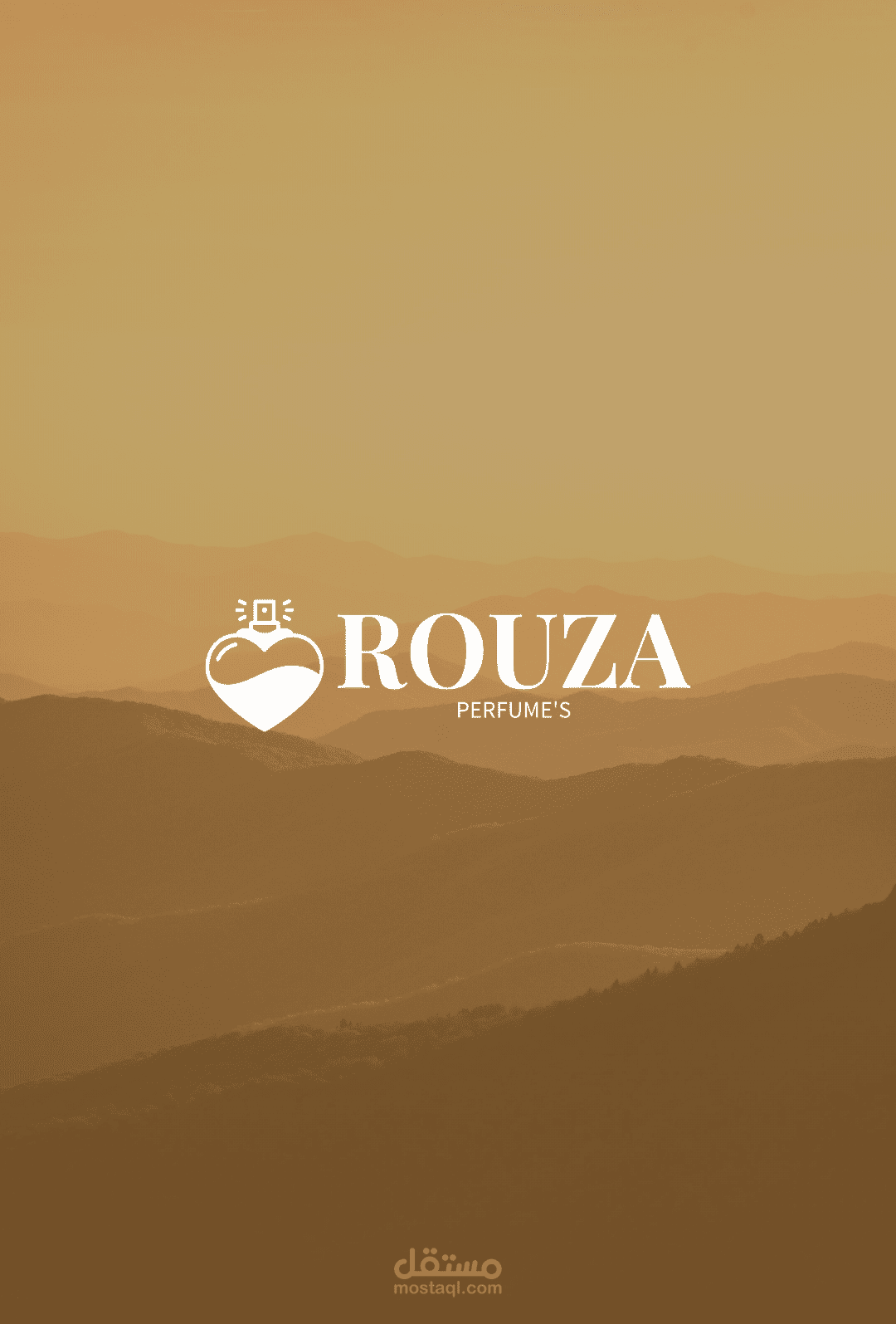 تصميم هوية وشعار لشركة Rouza للعطور | مستقل