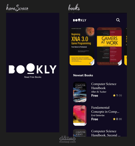 My Bookly app | مستقل