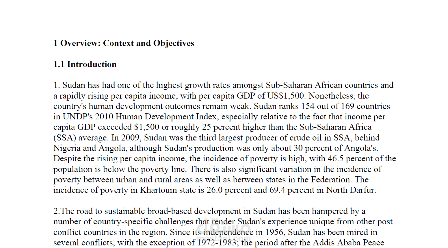 Overview: Context and Objectives | مستقل