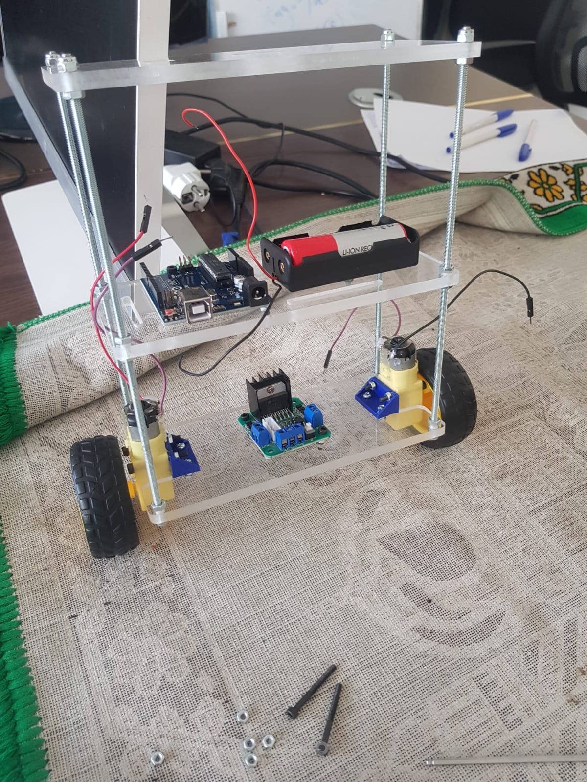 The self-balance robot project | مستقل The self-balance robot project | مستقل