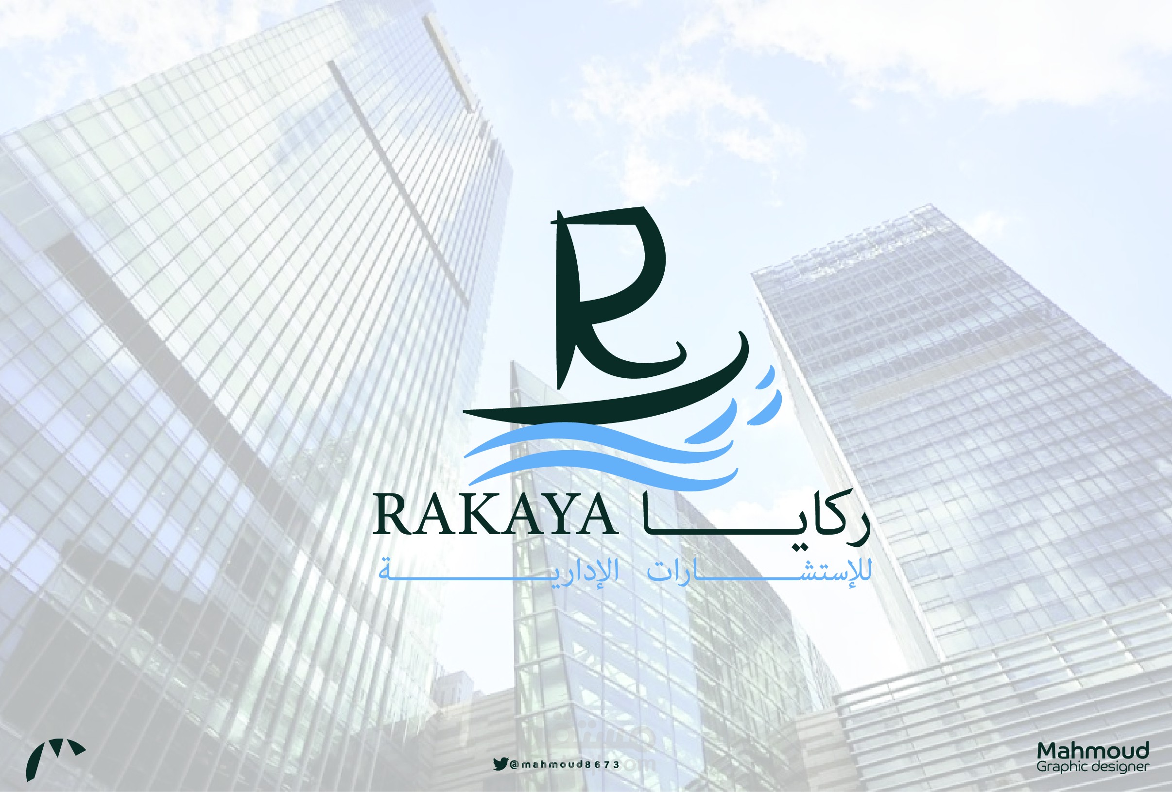 شعار شركة ركايا - Logo RAKAYA | مستقل