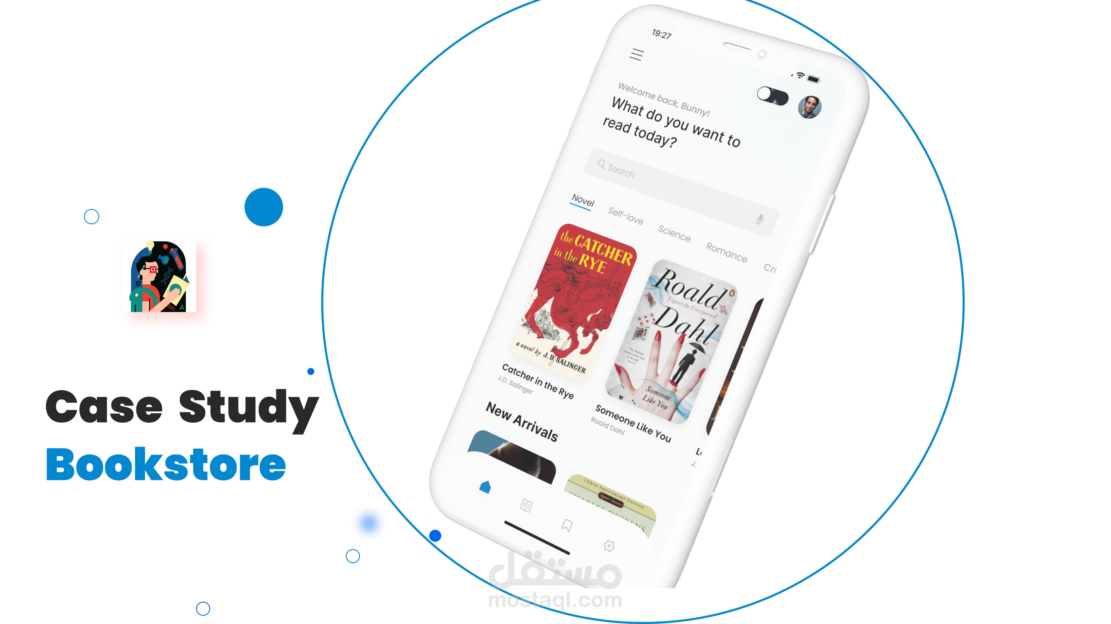 Case Study Bookstore App | مستقل