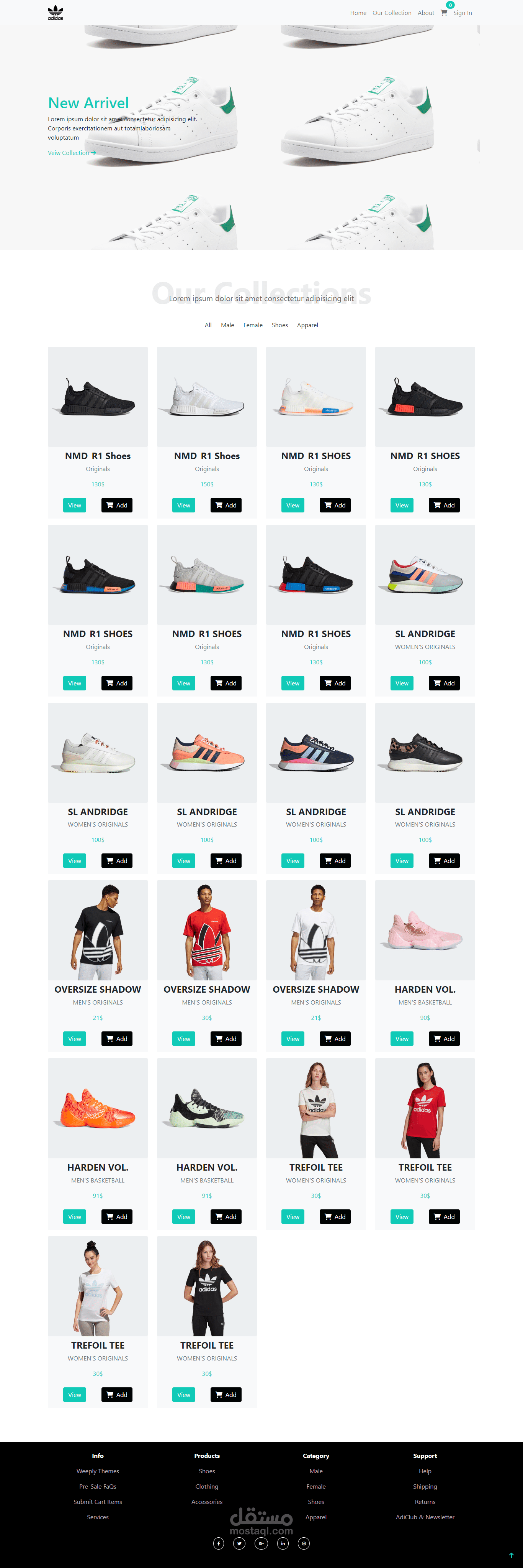 E-Commerce Project | مستقل