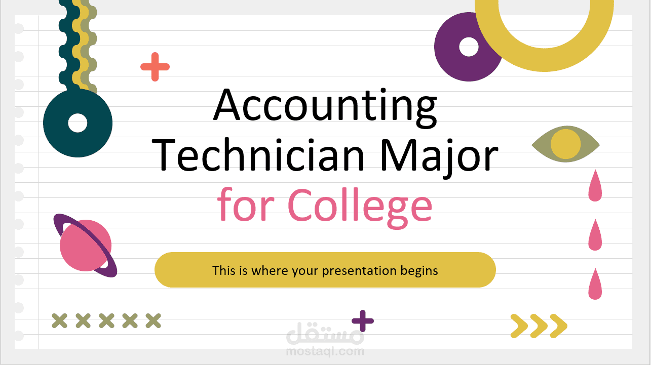 Accounting Technician Major for College | مستقل