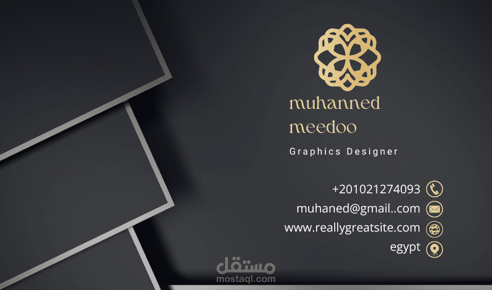 "Professional Business Card" | مستقل