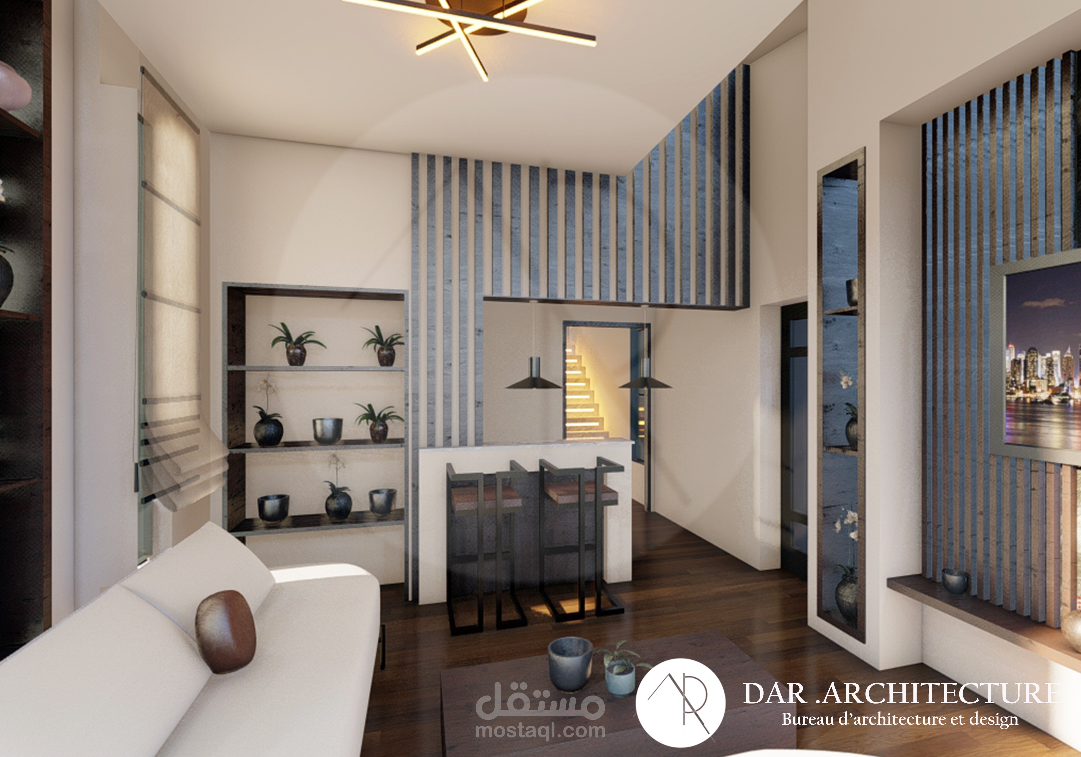villa d.r من تصميم ريان العايدي dar architecture | مستقل
