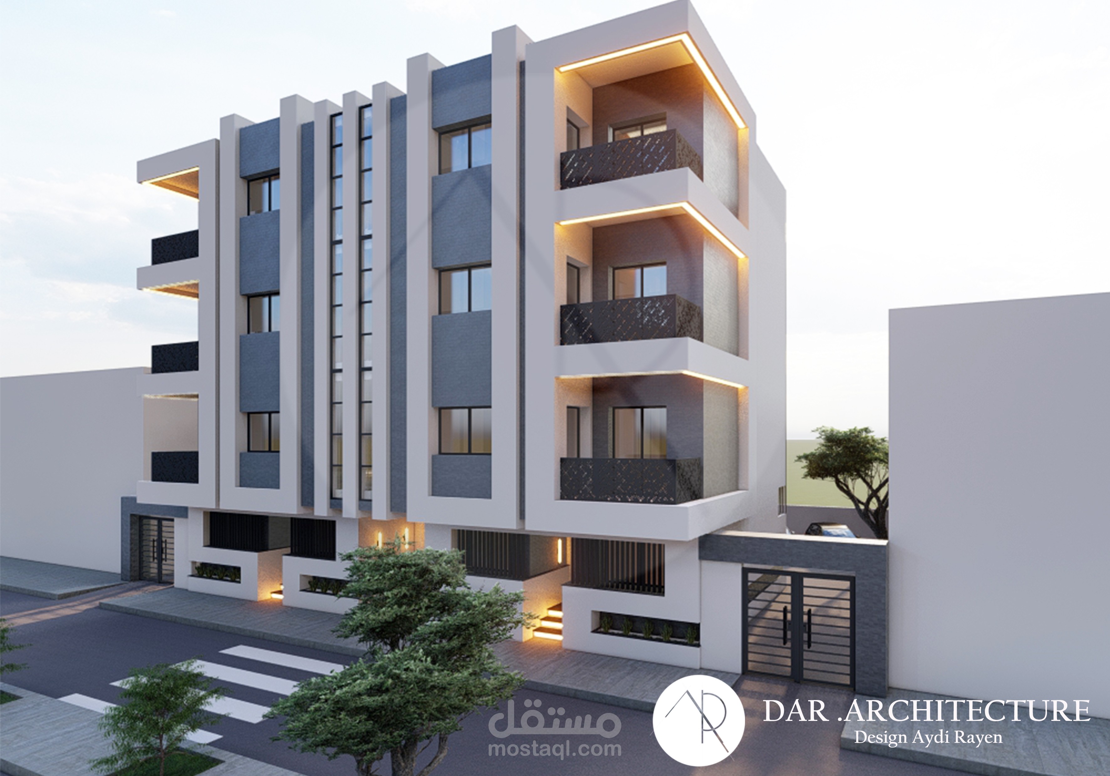 ASHI residence من تصميم المهندس المعماري ريان العايدي dar architecture ...