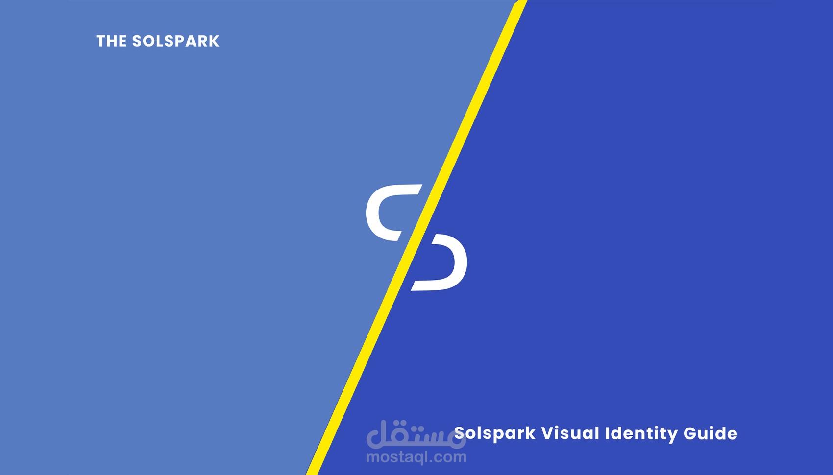 تصميم هوية بصرية لصالح SOLSPARK | مستقل