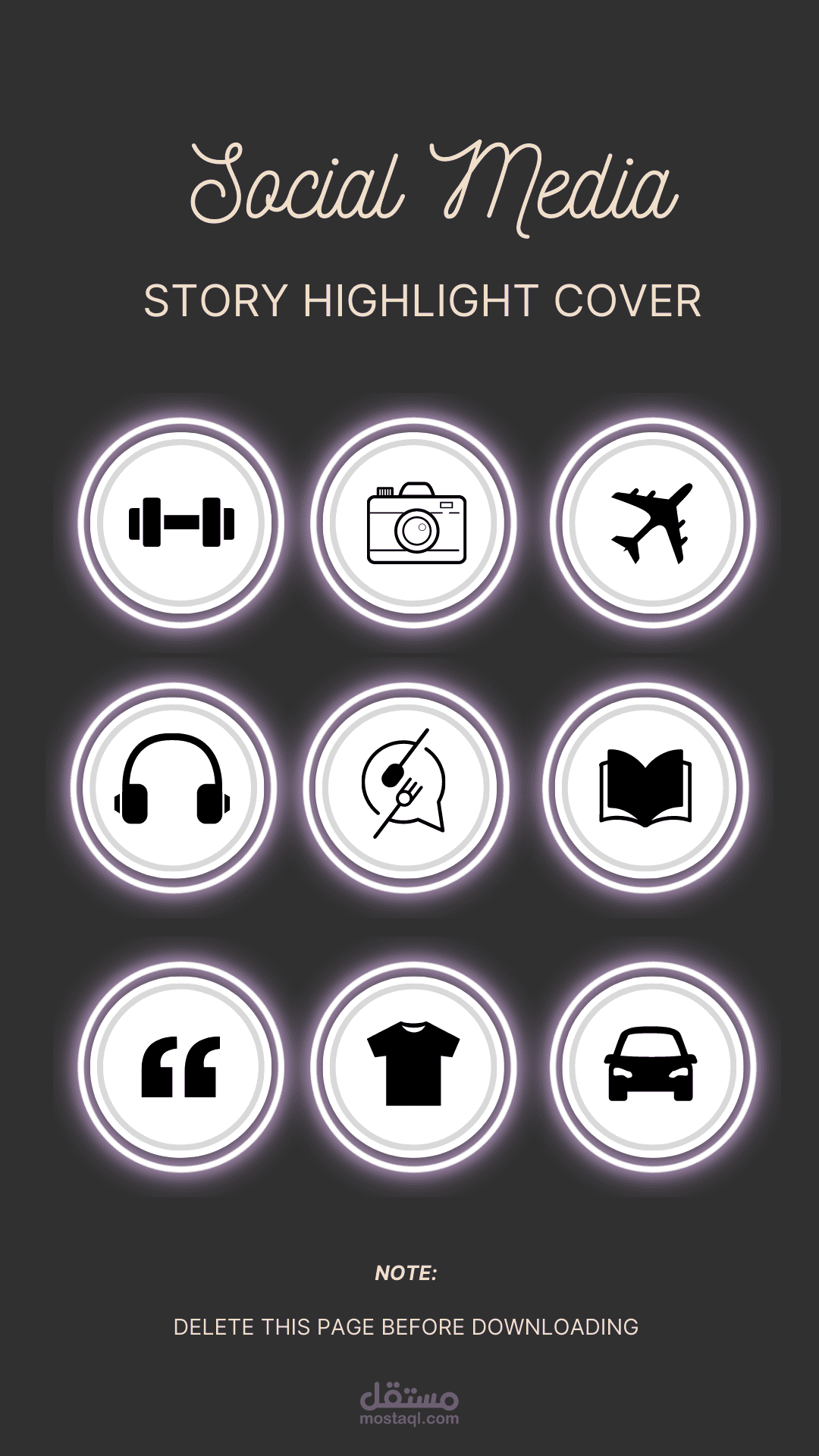 تصميم شهادات و صور و instegram highlights and post and facebook posts ...