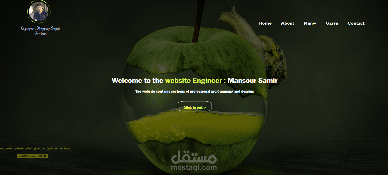 Website design | مستقل