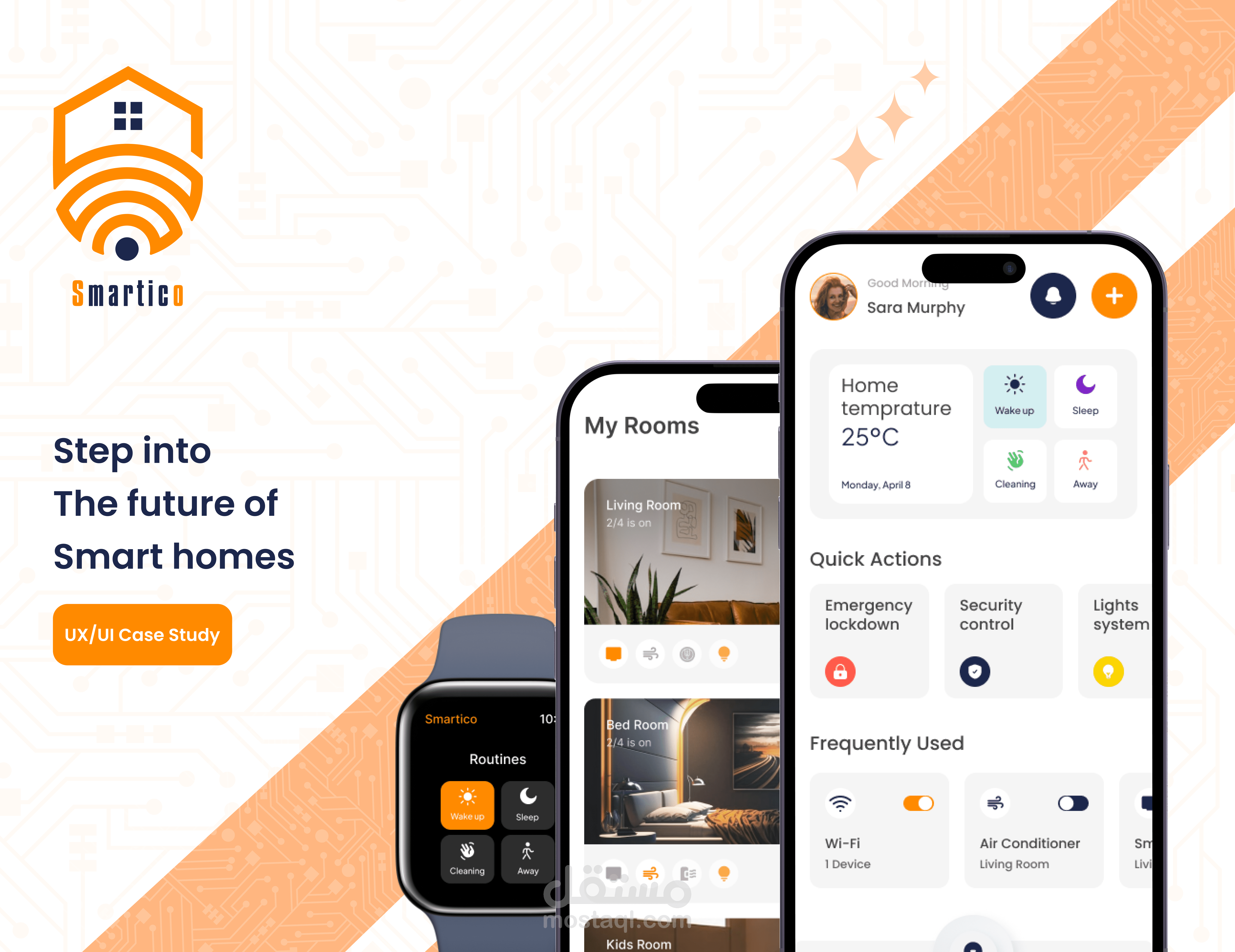 Smartico-UIUX-design-for-smart-home-app | مستقل