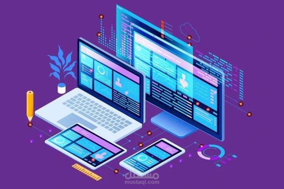 برمجة مواقع ويب باستخدام Html Css Tailwind Css Java Script مستقل