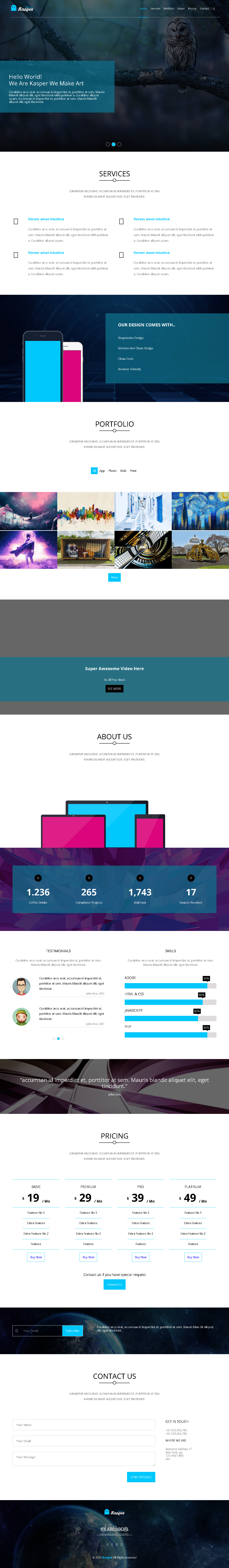 Kasper Template | مستقل