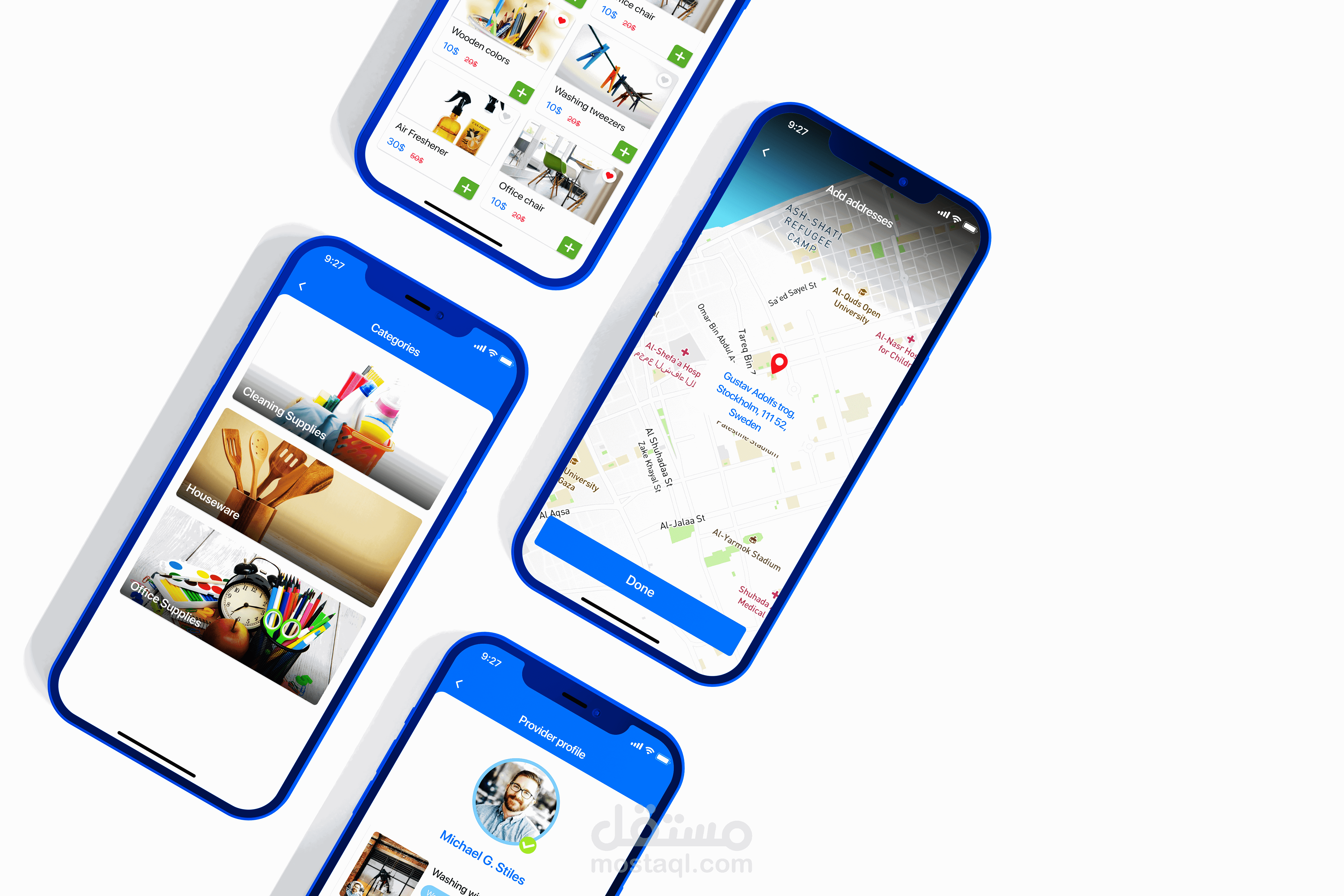 برمجة تطبيق Cleanify باستخدام Flutter | مستقل