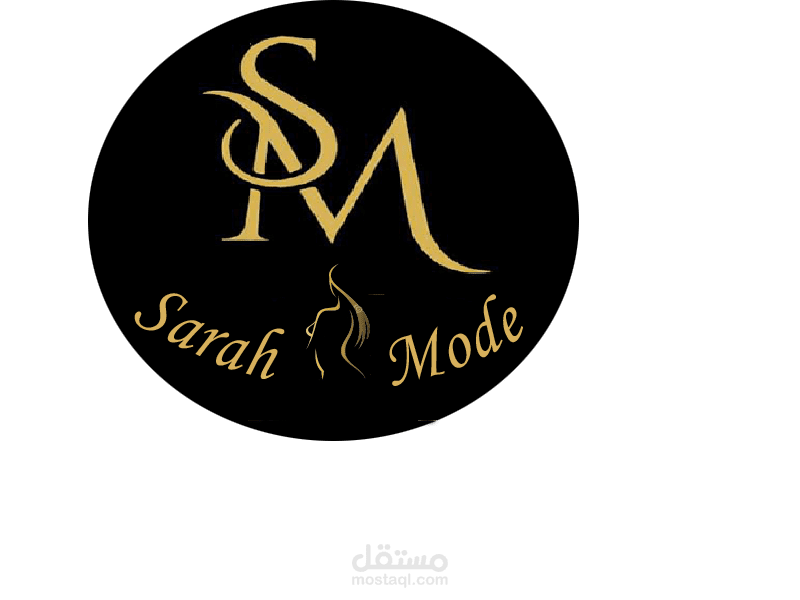 تصميم شعار SARAH Mode | مستقل