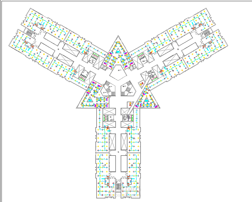 اعمال shop drawing لنظام VRF خاص بمبنى اختبارات | مستقل