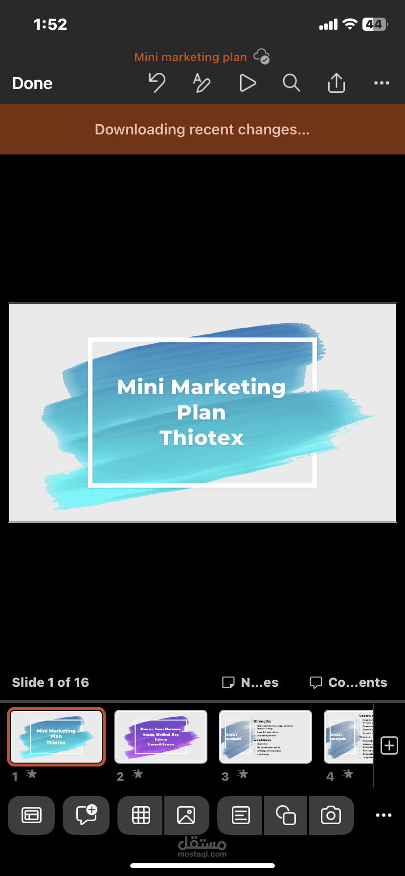 Mini marketing plan | مستقل
